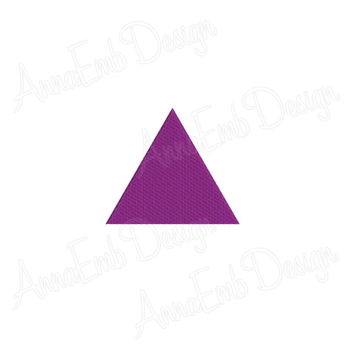 Triangle Embroidery Design. Machine Embroidery Design. Mini - Etsy
