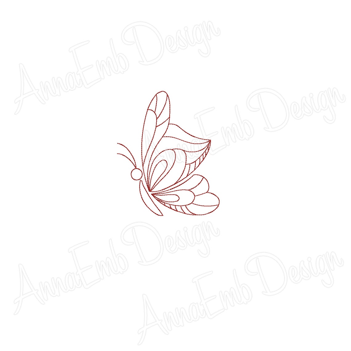 Butterfly Embroidery Design. Mini Butterfly Design. Machine - Etsy