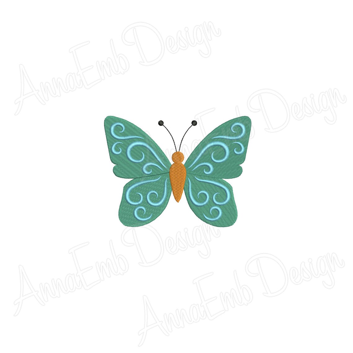 Butterfly Embroidery Design. Mini Butterfly Design. Butterfly | Etsy