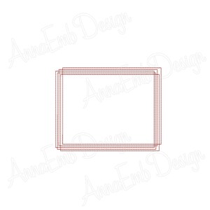 Square Frame Embroidery Design. Square Frame. Embroidery Monogram Font ...