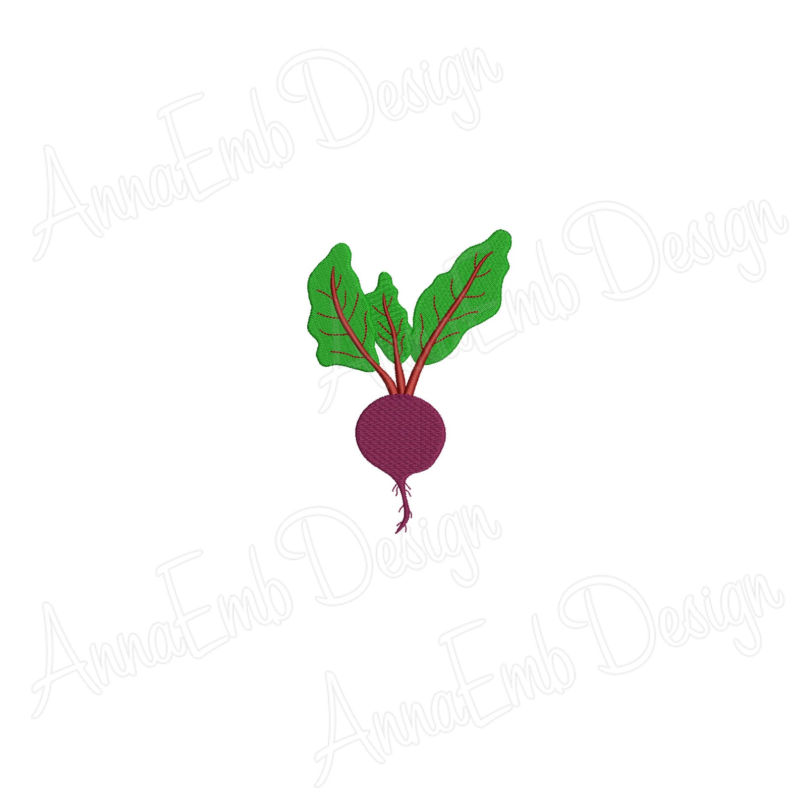 Beet Embroidery Design. Beet Mini. Machine Embroidery Design ...