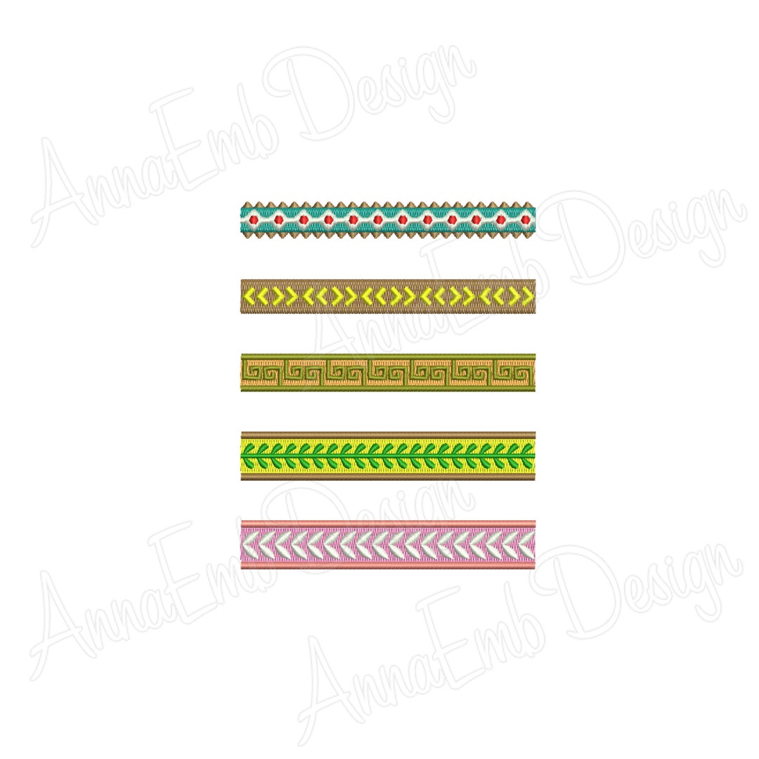 Border Embroidery Design. Machine Embroidery. Decor Borders. Line ...