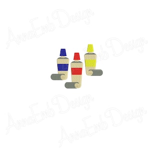 Paint Embroidery Design. Paint Silhouette Embroidery. Paint Design ...