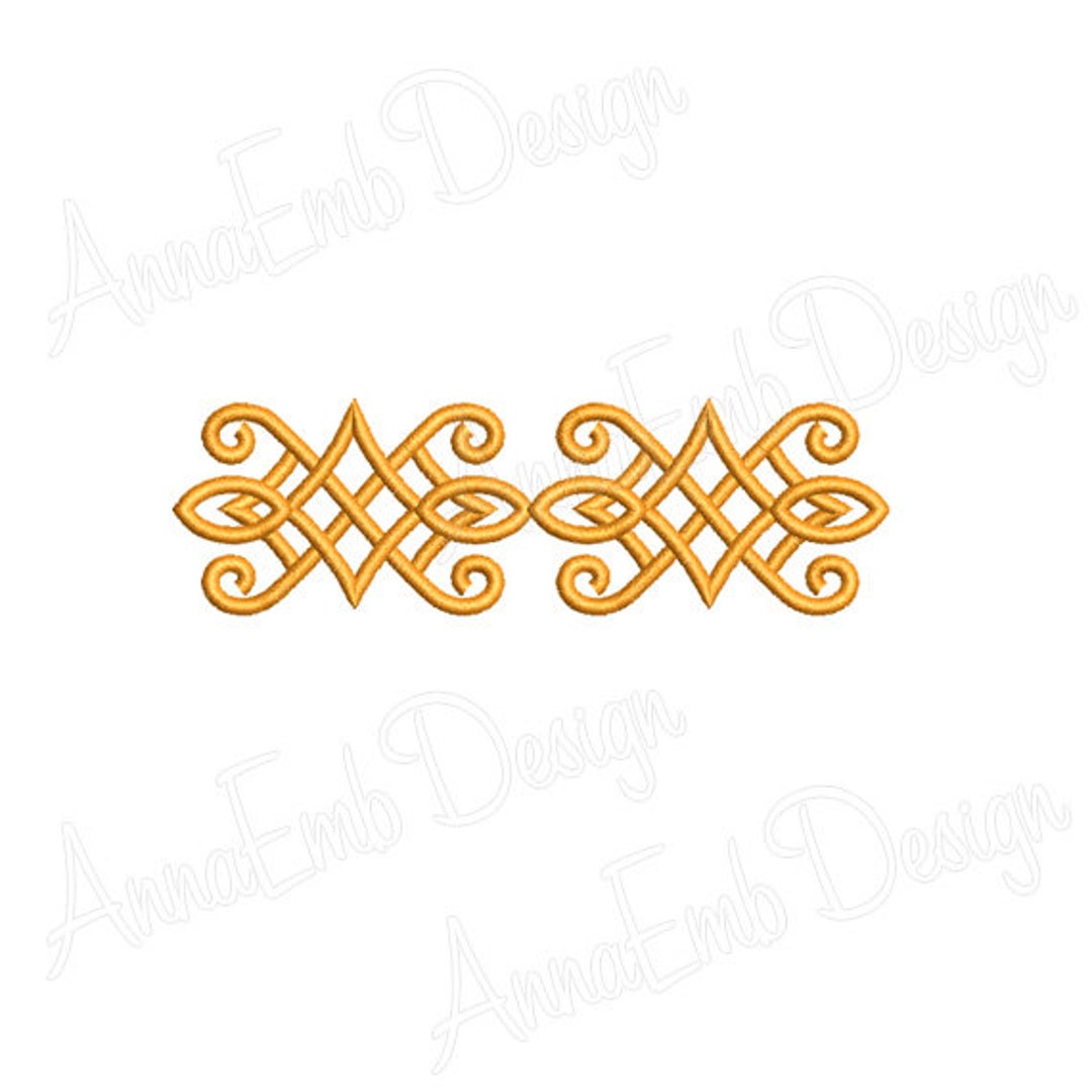 Border Embroidery Design. Machine Embroidery. Decor Borders. Frame ...