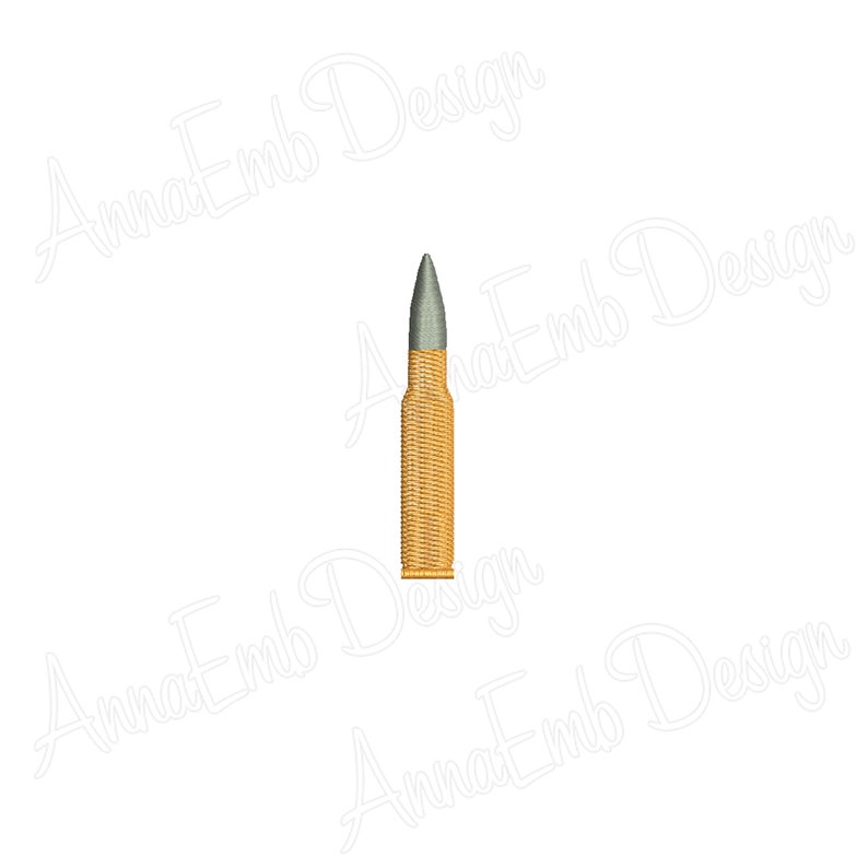 Bullet Machine Embroidery Design, Bullet Mini (instant Download) - Etsy