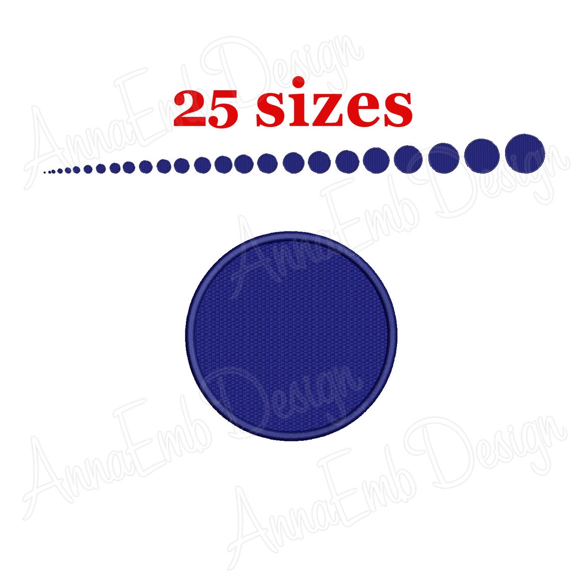 Polka Dot Embroidery Design. Mini Polka Dots Embroidery Design. Machine ...