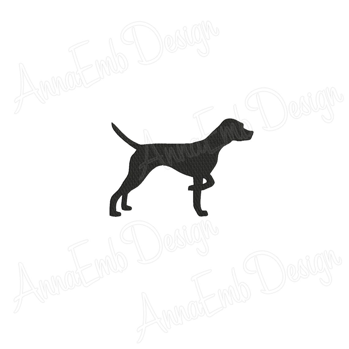 Pointer Embroidery Design. Machine Embroidery Design. Pointer ...