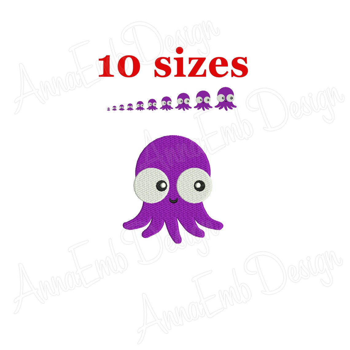 Octopus Embroidery Design. Octopus Silhouette. Octopus Mini - Etsy