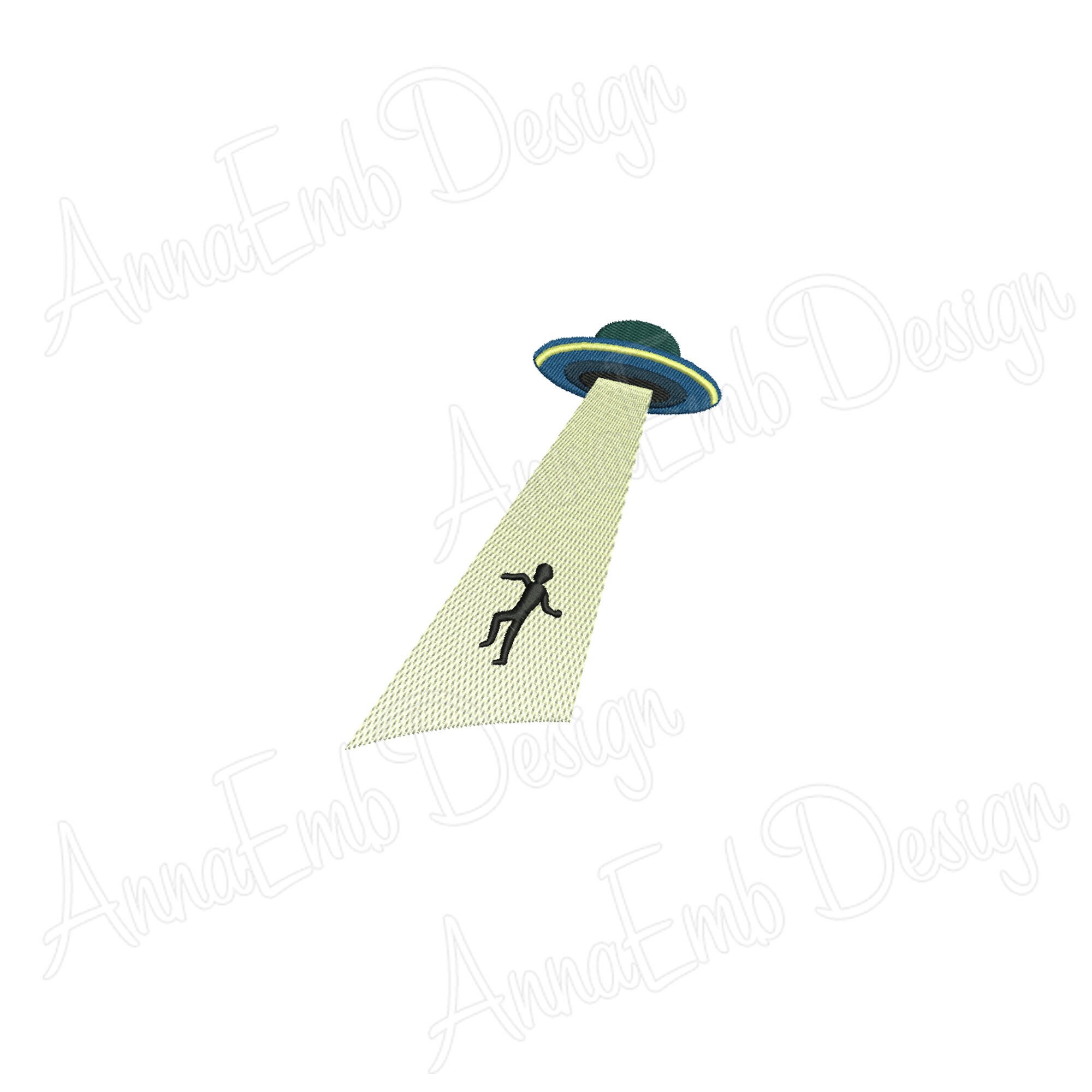 UFO Embroidery Design. UFO Mini. Machine Embroidery Design. UFO ...