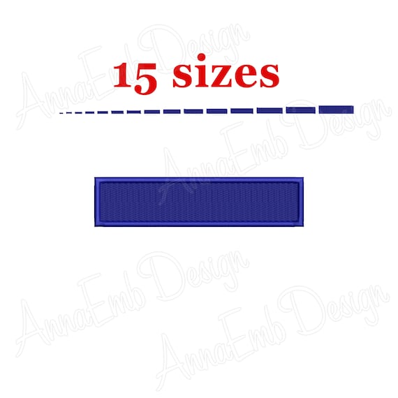 Rectangle Embroidery Design. Rectangle Mini Embroidery. - Etsy