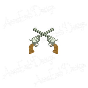 Revolver Embroidery Design. Gun Mini Embroidery. Machine Embroidery ...