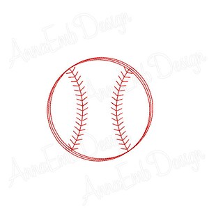 Baseball Embroidery Design. Mini Baseball. Softball Design. Machine ...