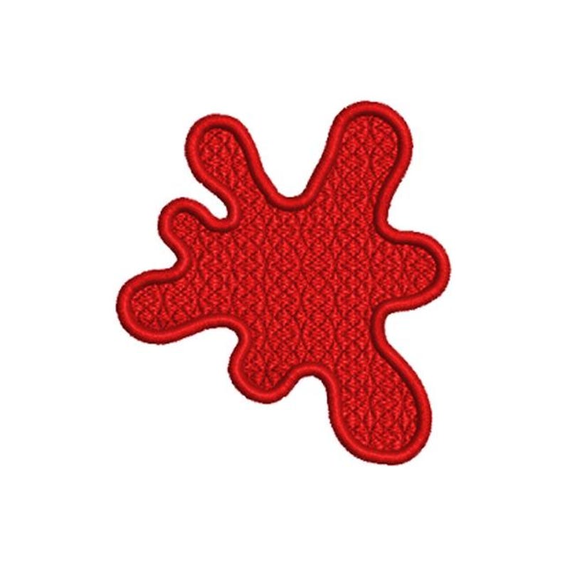 Paint Splat Embroidery Design (instant Download) - Etsy