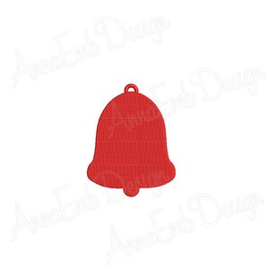Bell Embroidery Design. Mini Bell. Christmas Bell Embroidery Design ...