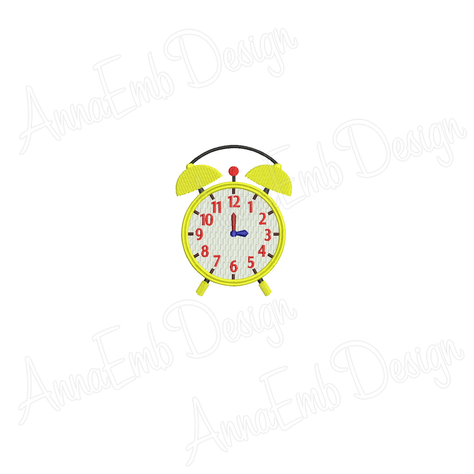 Clock Embroidery Design. Clock Face Embroidery Design. Machine | Etsy