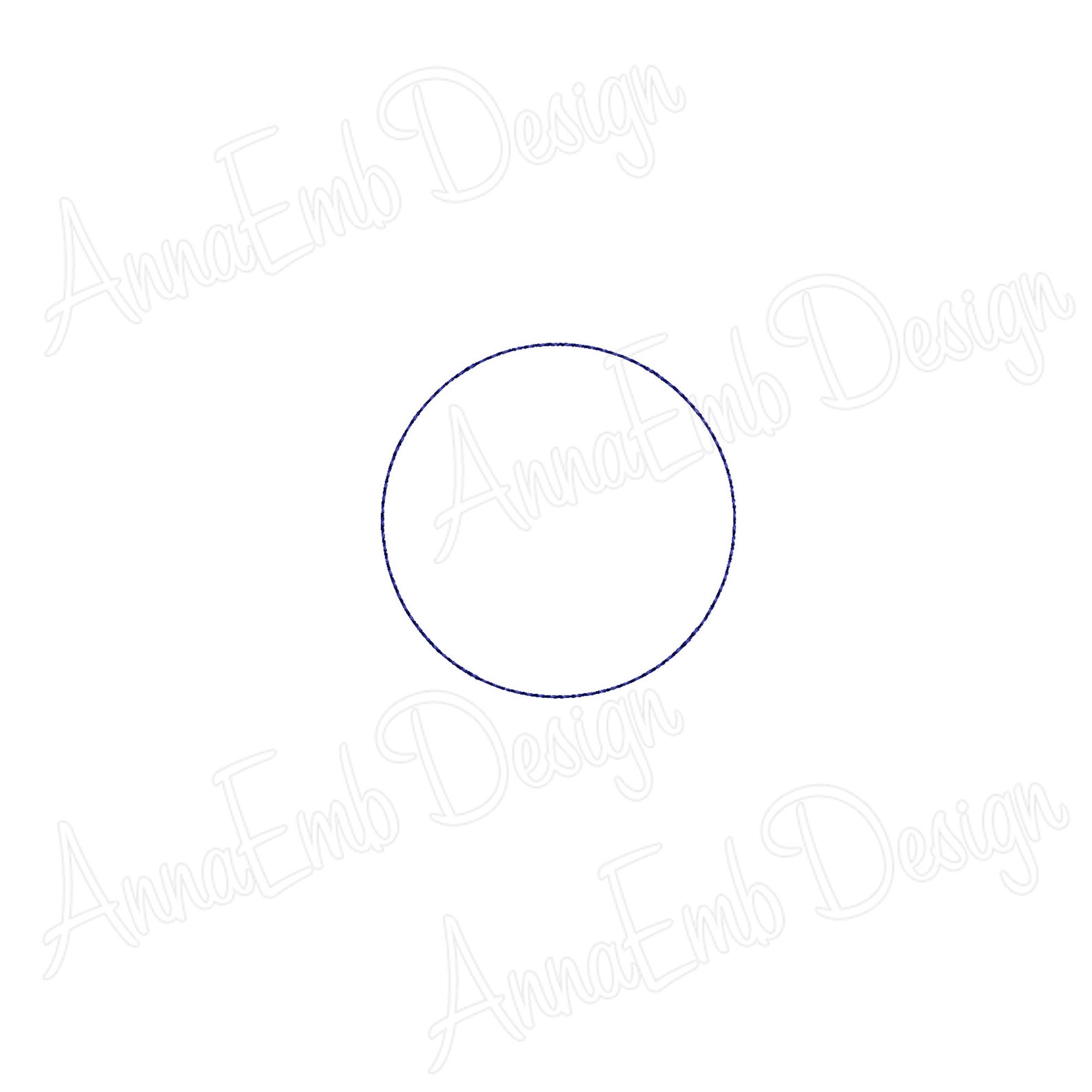 Circle Embroidery Design. Circle Mini Embroidery. Polka Dot Embroidery ...