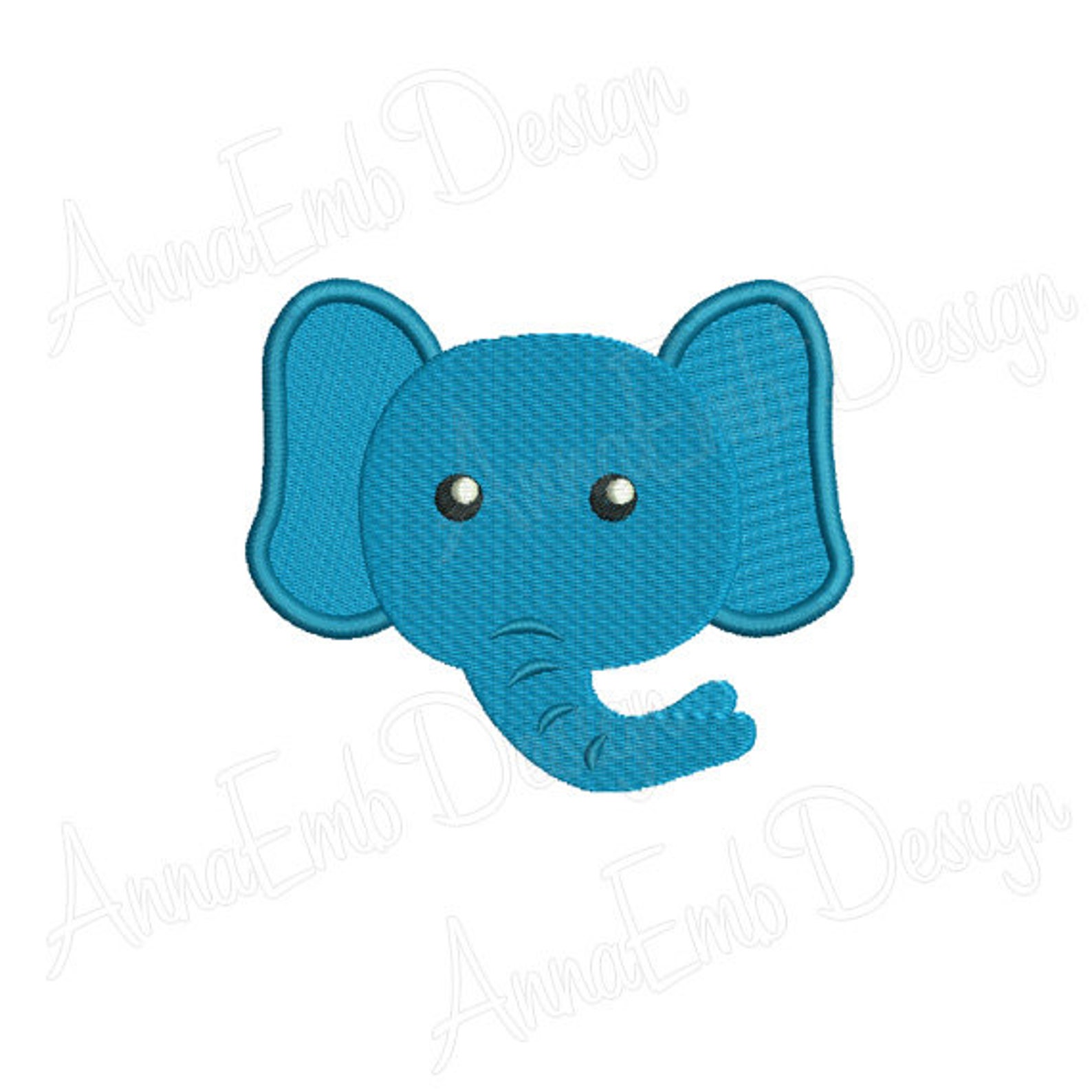 Elephant Embroidery Design. Machine Embroidery Design. Animal | Etsy