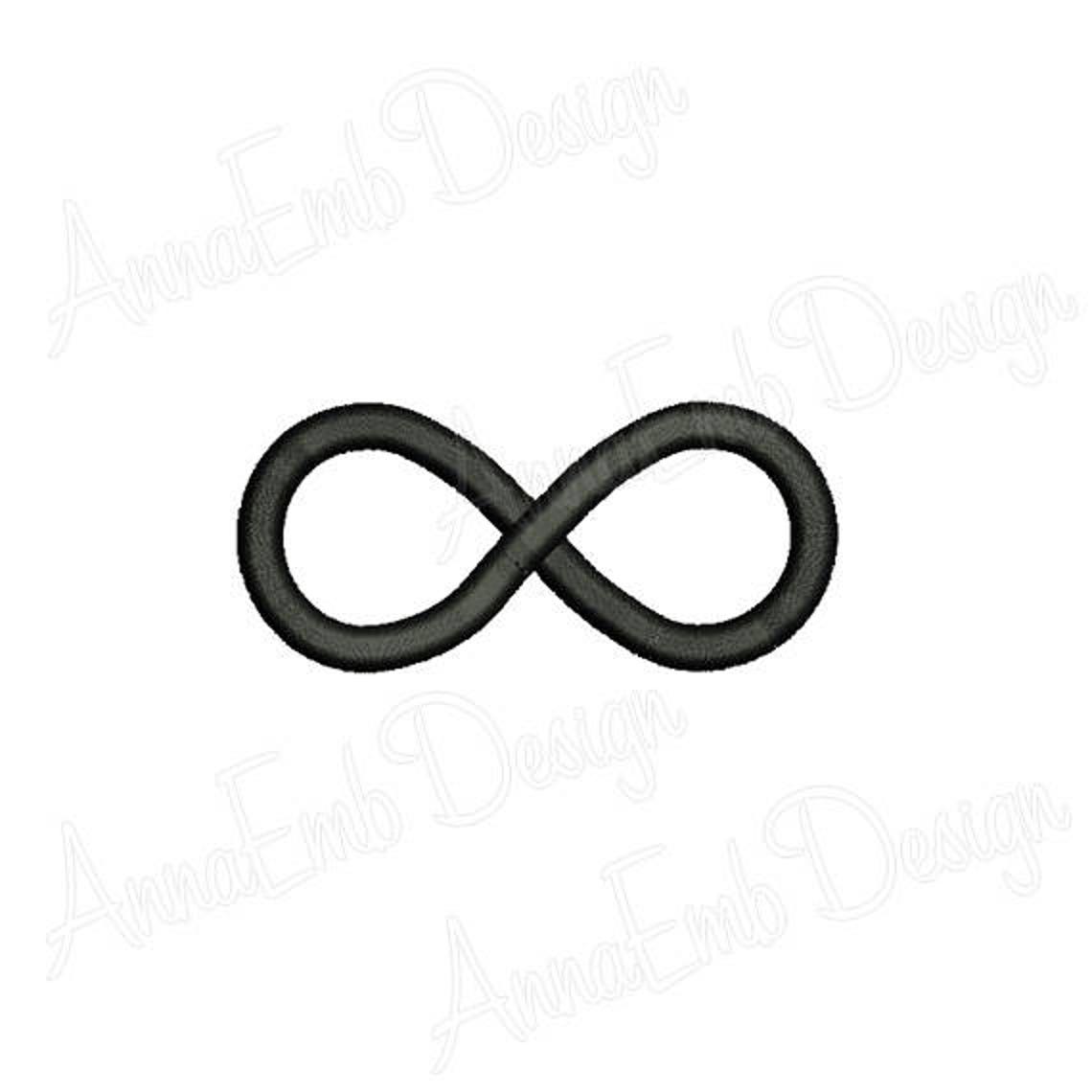 Infinity Symbol Embroidery Design. Infinity Mini Embroidery. - Etsy