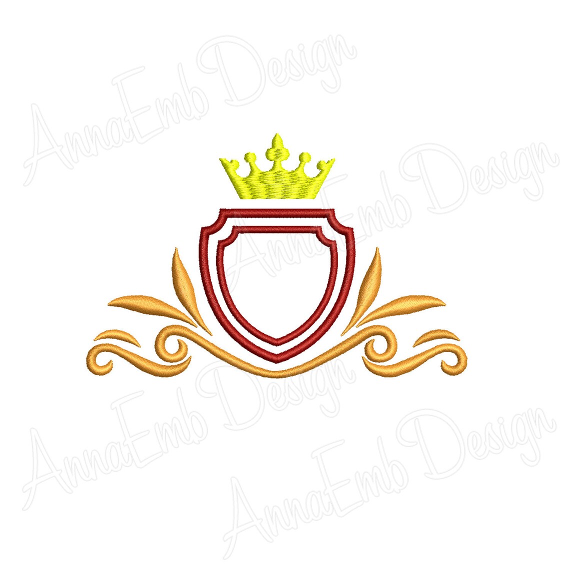 Monogram Border Embroidery Design. Frame Border Embroidery - Etsy