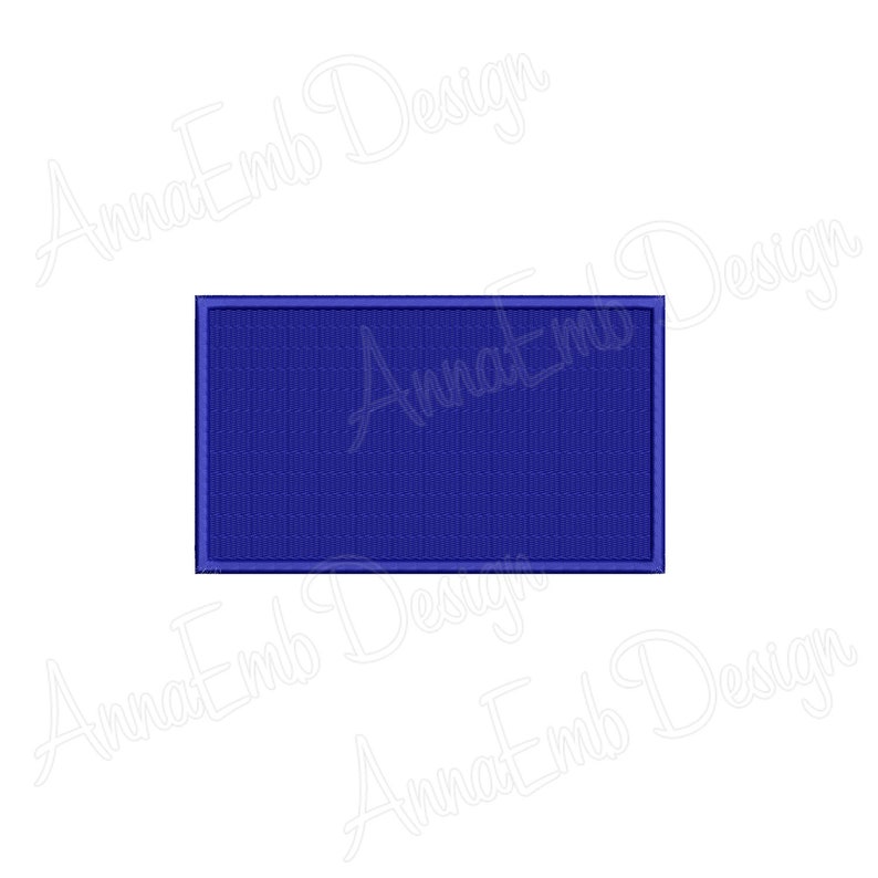 Rectangle Embroidery Design. Rectangle Mini Embroidery. - Etsy