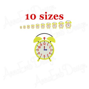 Clock Embroidery Design. Clock Face Embroidery Design. Machine ...