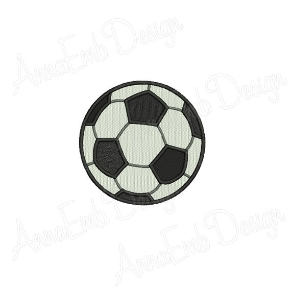 Soccer Ball Embroidery Design. Machine Embroidery Design. Mini - Etsy
