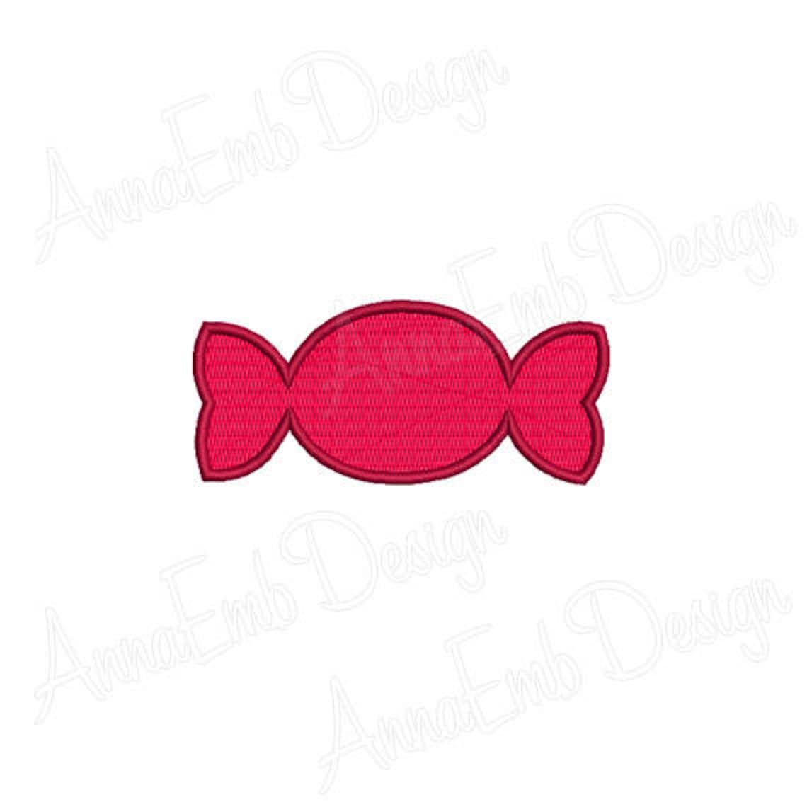 Candy Embroidery Design. Candy Mini Embroidery. Candy | Etsy