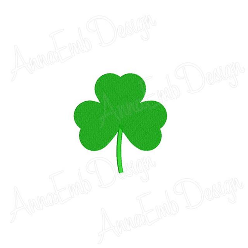 Clover Embroidery Design. Shamrock Design. St.patrick's Clover ...