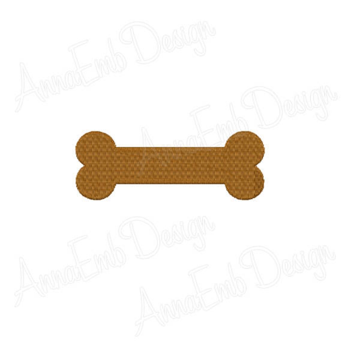 Dog Bone Embroidery Design. Dog Bone Embroidery. Dog Bone - Etsy