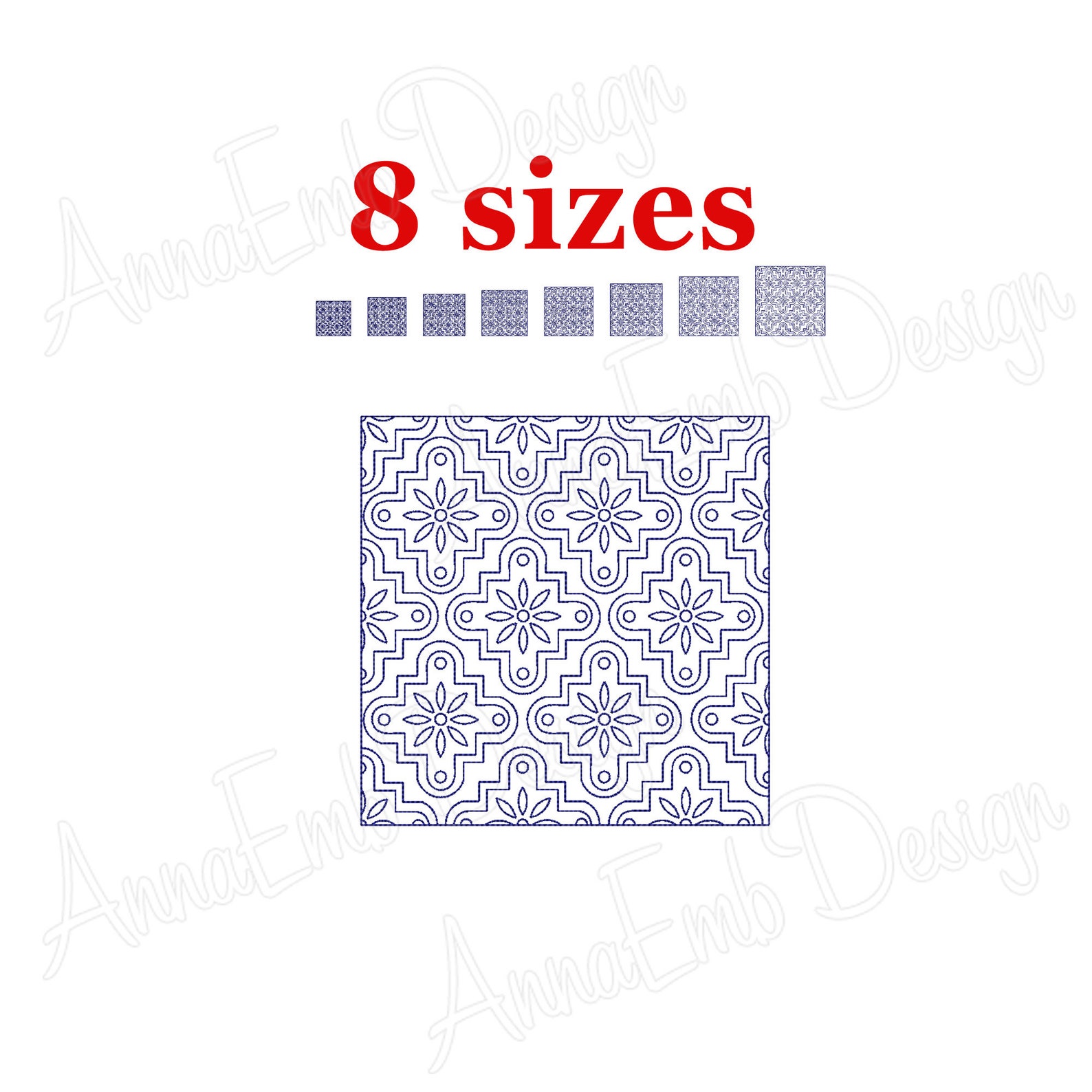 Quilting Embroidery Design. Quilt Block Embroidery Design | Etsy