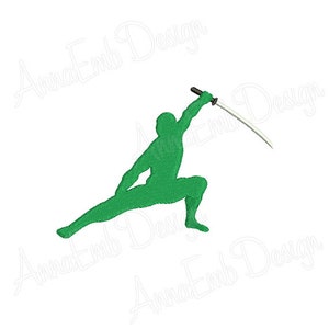 Ninja Embroidery Design. Ninja Machine Embroidery Design. Mini Ninja ...