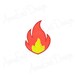 Flame Applique Embroidery Design. Flame Embroidery Design. Flame Design ...