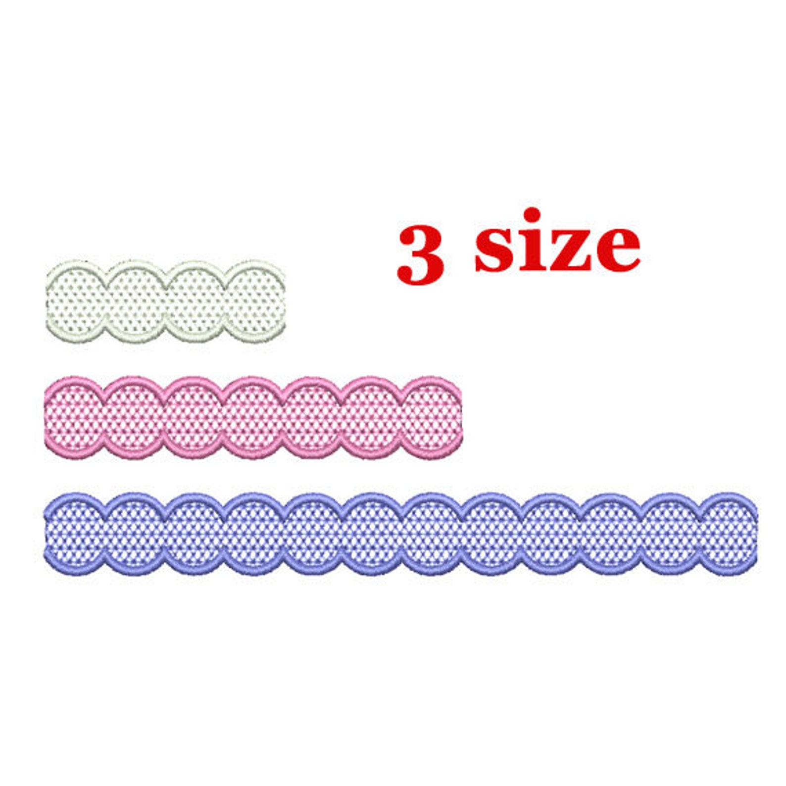Border Embroidery Design. Machine Embroidery. Decor Borders. - Etsy