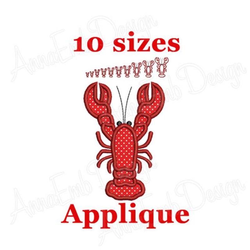 Lobster Design Fabric - Etsy UK