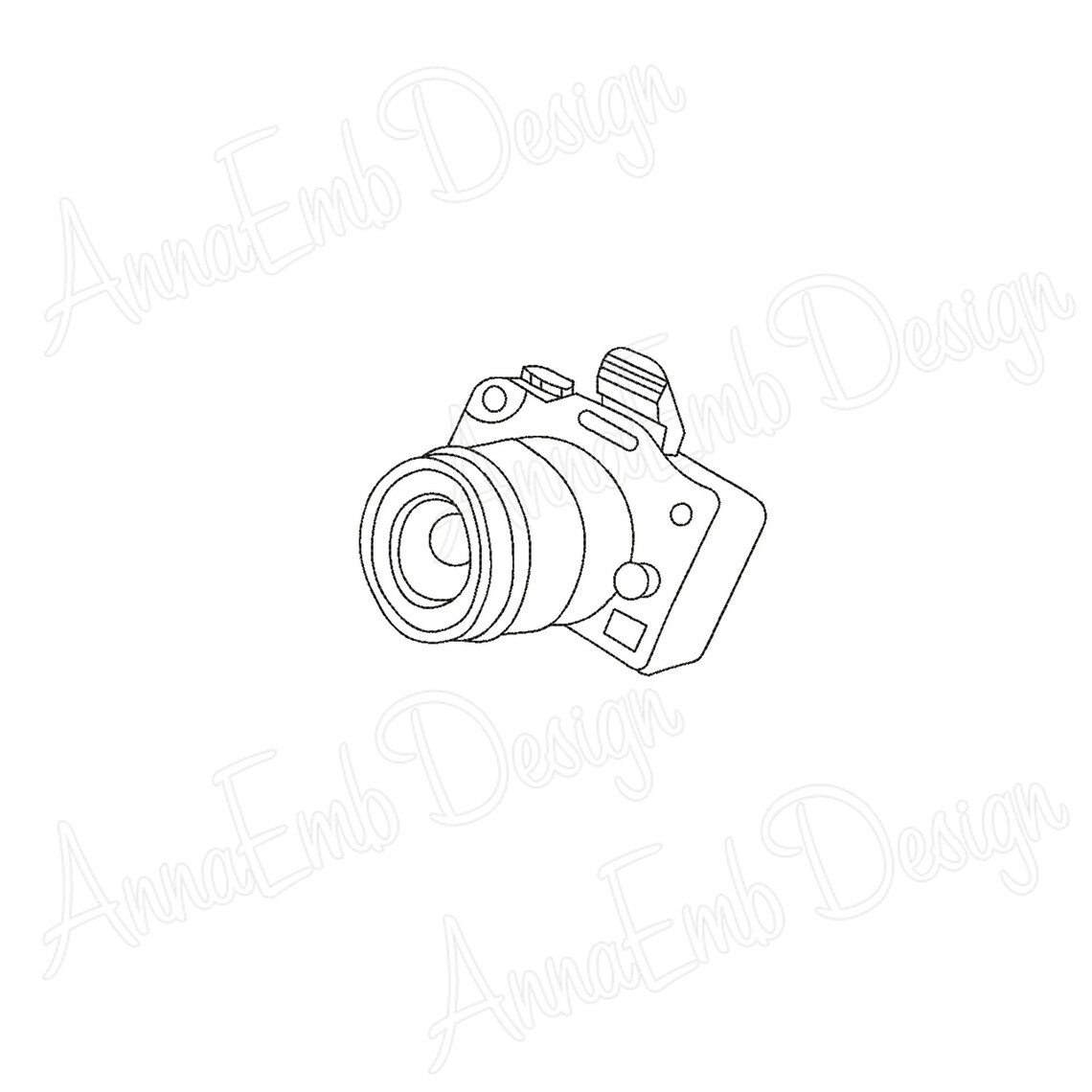 Camera Embroidery Design. Camera Mini. Camera Design. Machine - Etsy