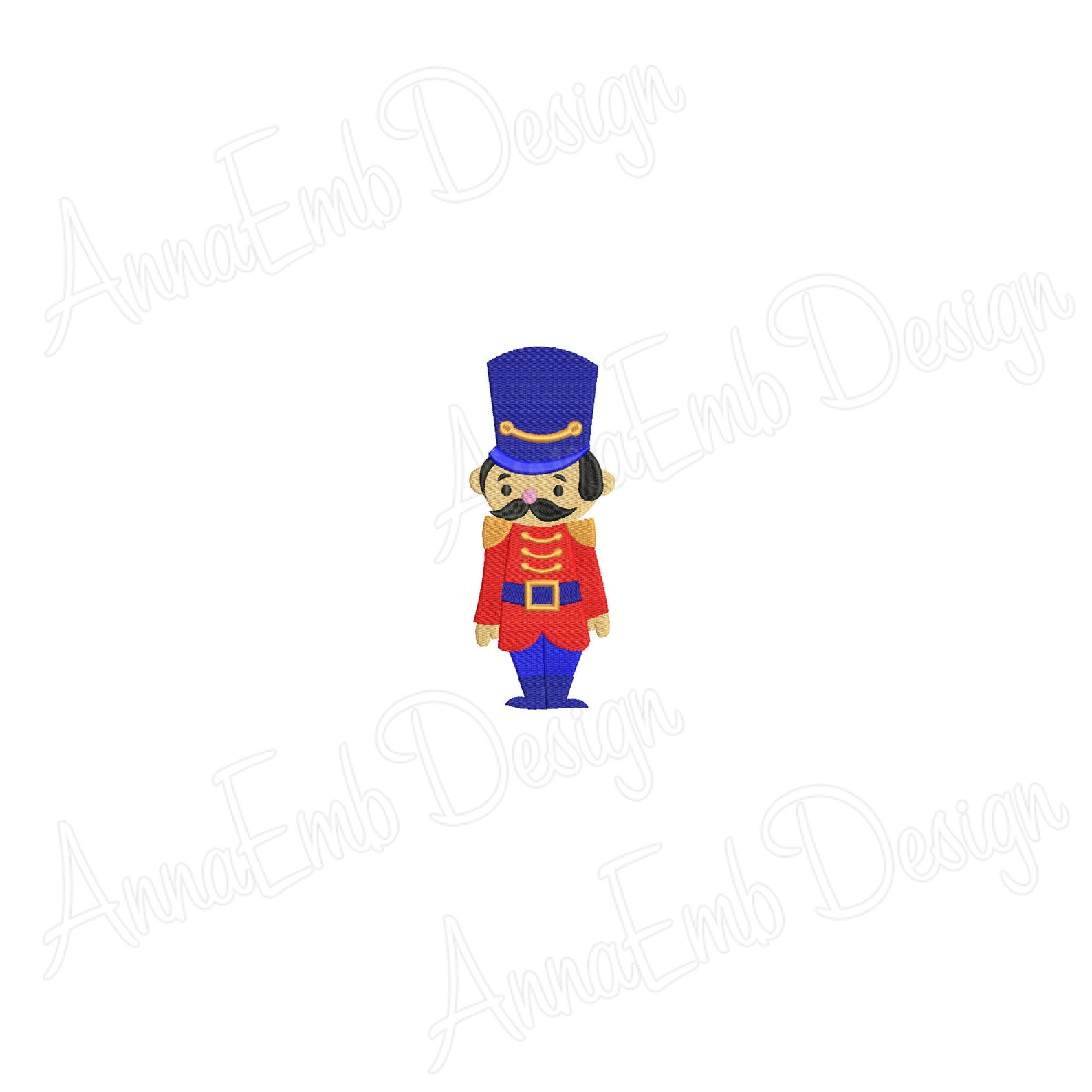 Nutcracker Embroidery Design. Mini Toy Soldier. Machine - Etsy