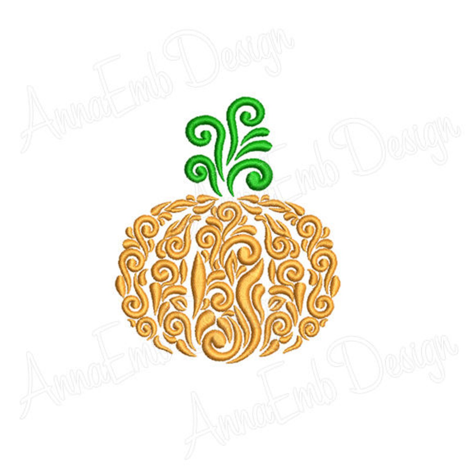 Pumpkin Embroidery Design. Pumpkin Mini Embroidery Design. | Etsy