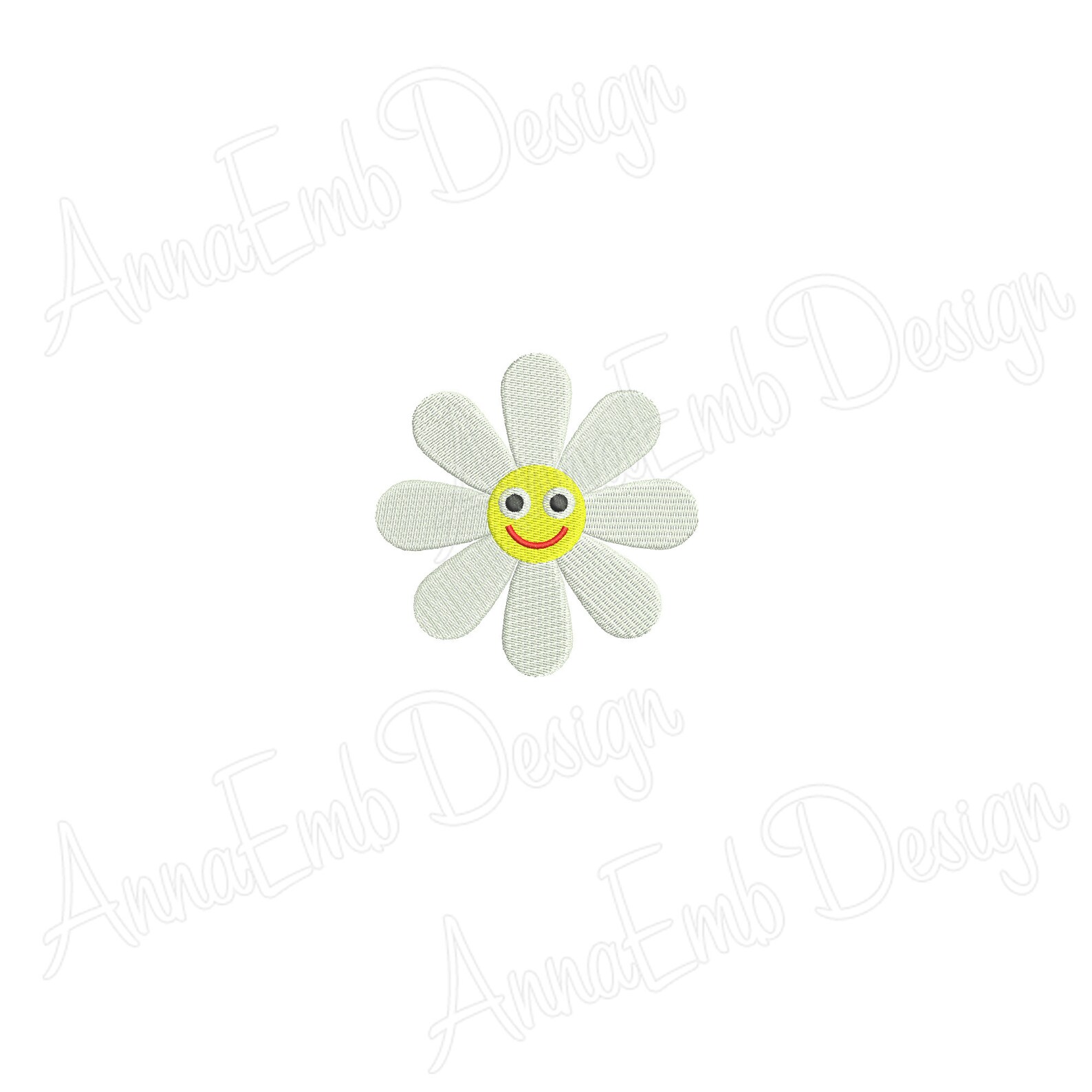 Daisy embroidery design. Flower Embroidery Design. Machine | Etsy
