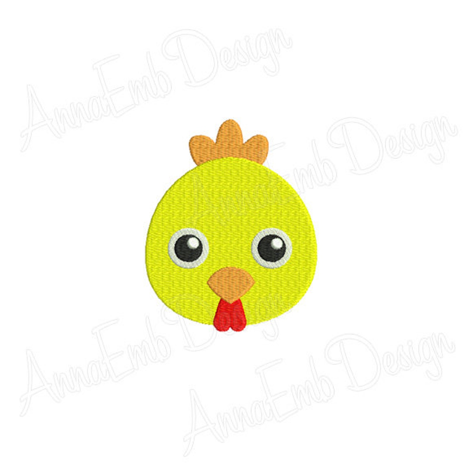 Chick Embroidery Design. Chick Silhouette. Mini Chick. Chick - Etsy