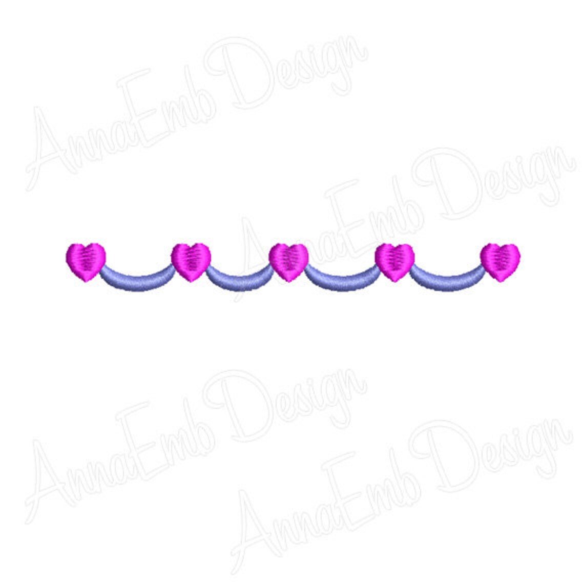 Border Embroidery Design. Machine Embroidery. Decor Borders. - Etsy