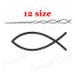 Jesus Fish Embroidery Design. Christian Fish Symbol. Ichthys Christian ...