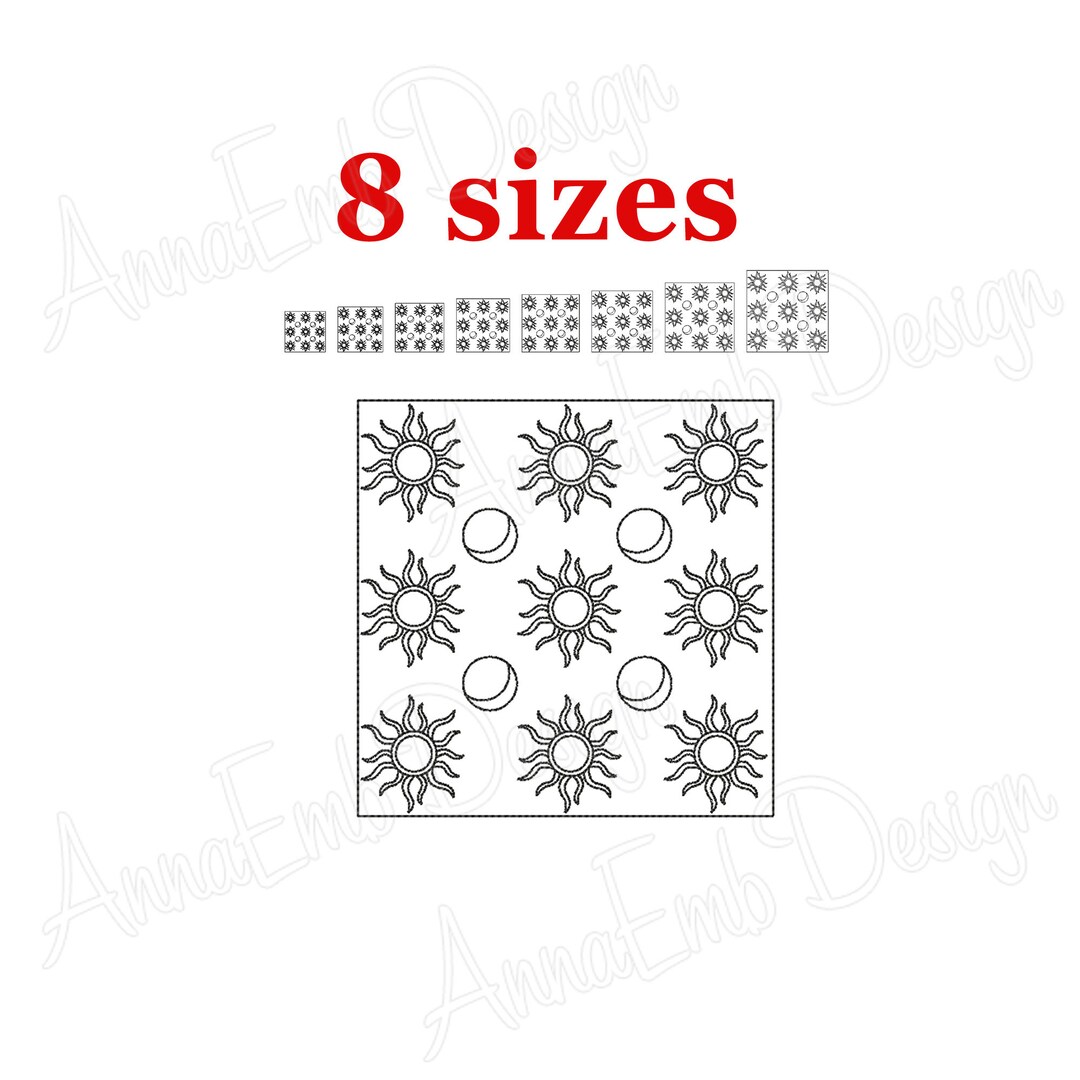 Quilting Embroidery Design. Quilt Block Embroidery Design. Machine ...