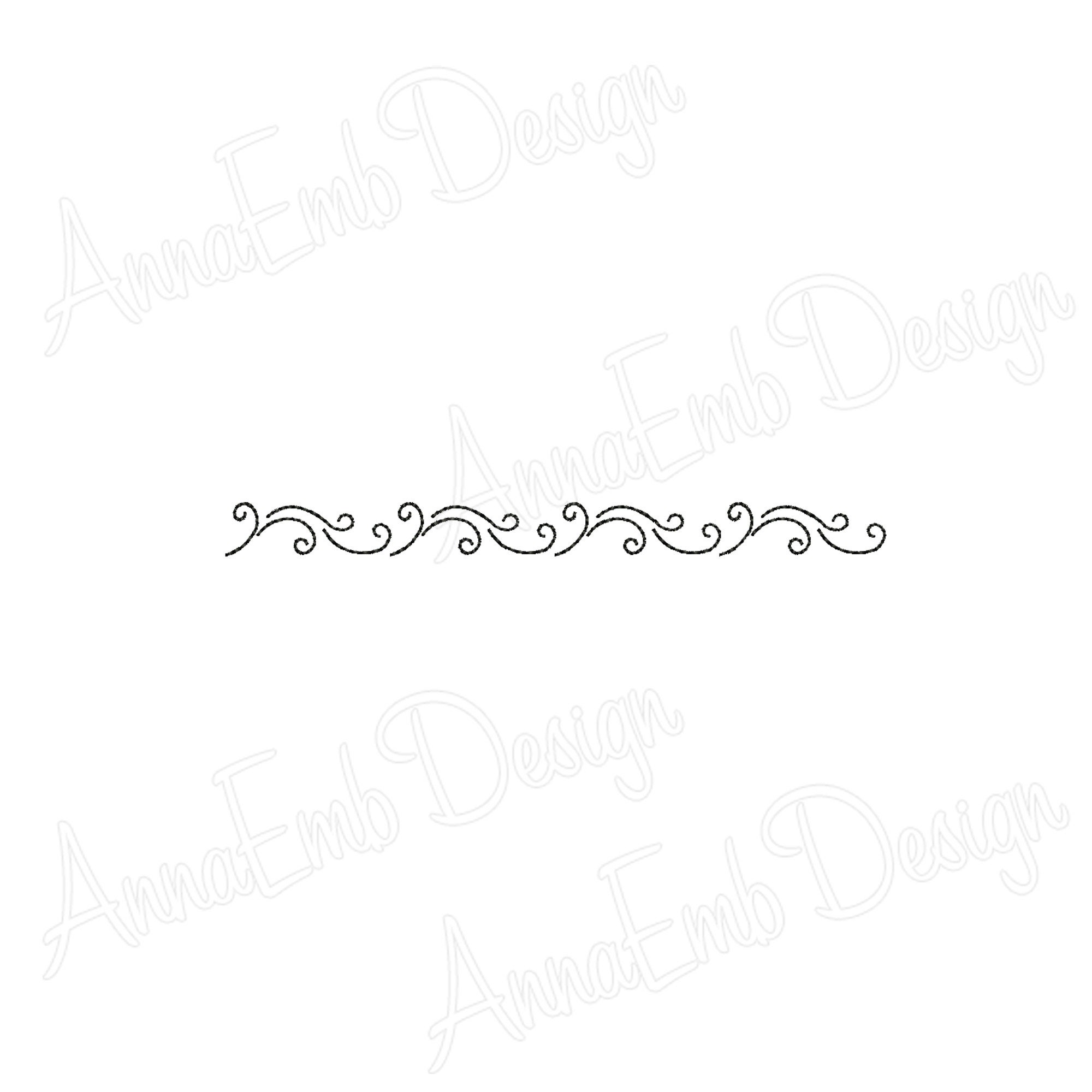 Border Embroidery Design. Machine Embroidery. Decor Borders. Frame ...