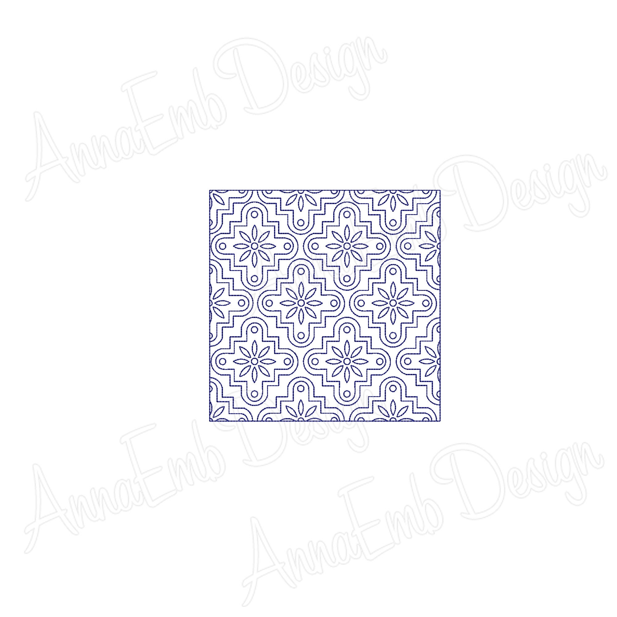 Quilting Embroidery Design. Quilt Block Embroidery Design | Etsy