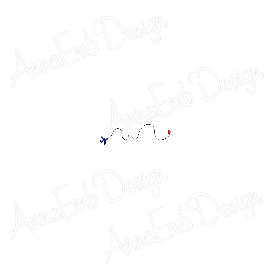 Airplane Embroidery Design. Airplane Mini. Machine Embroidery Design ...