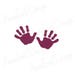 Baby Hand Embroidery Design. Baby Hand Prints Embroidery. - Etsy