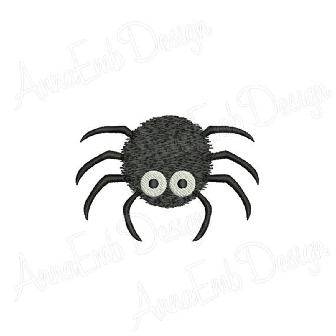 Spider Embroidery Design. Cute Spider. Spider Mini. Halloween | Etsy