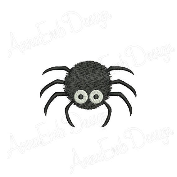 Spider Embroidery Design. Cute Spider. Spider Mini. Halloween - Etsy