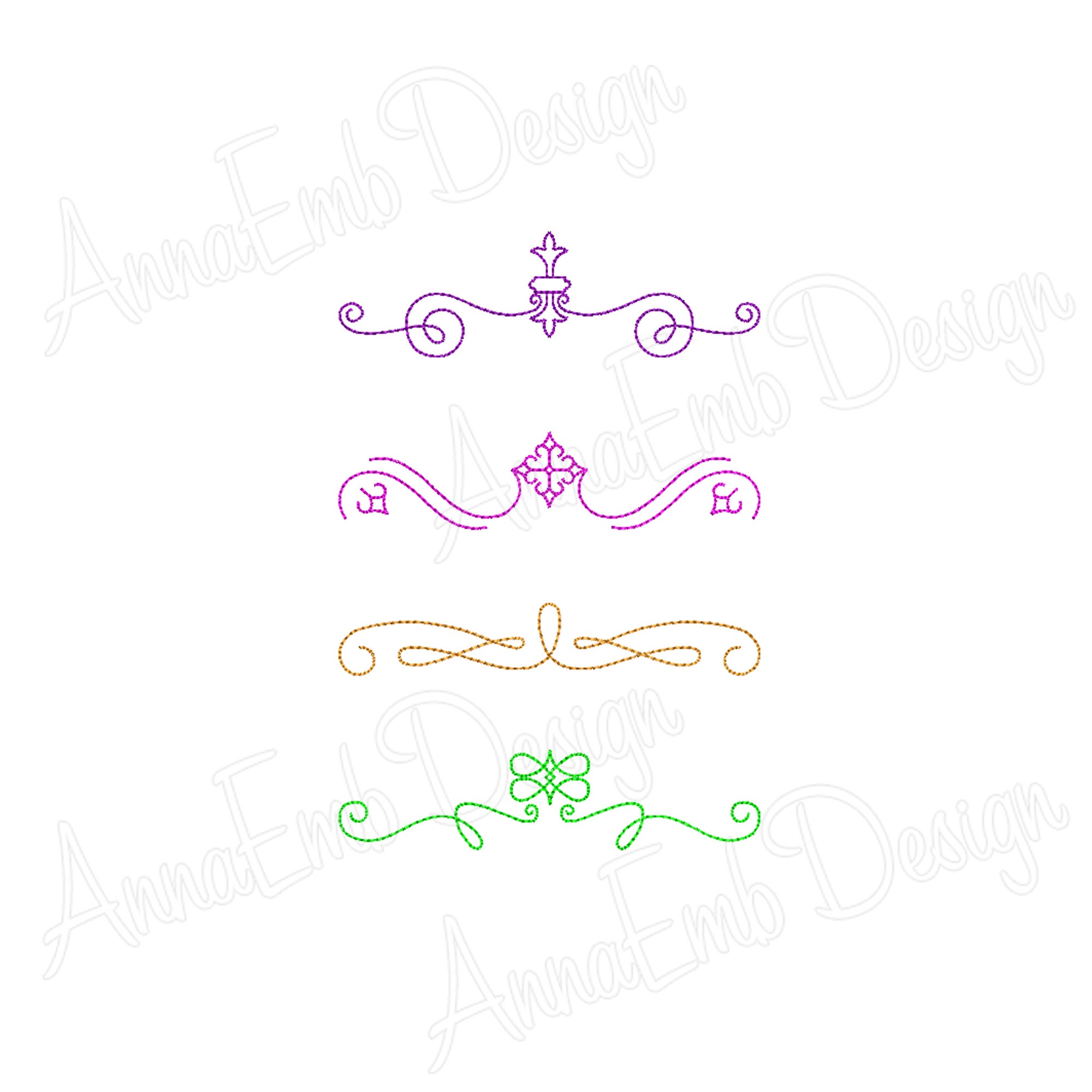 Border Embroidery Design. Machine Embroidery. Decor Borders. Line ...