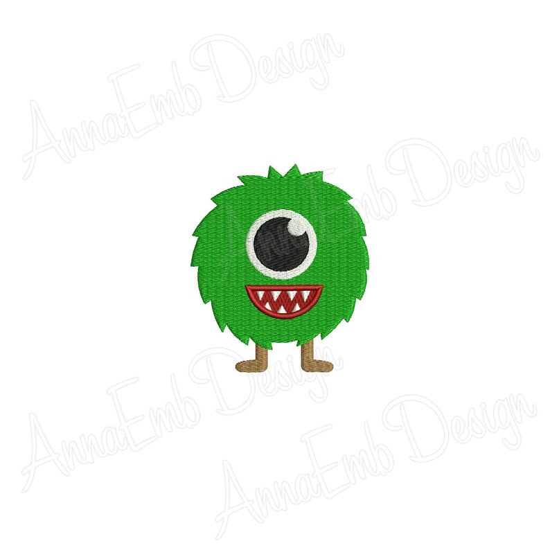 Monster Embroidery Design. Monster Mini. Machine Embroidery Design ...